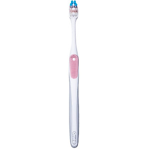 Oral-B Gum Care Extra Soft Toothbrush for Sensitive Teeth and Gums, Compact Small Head, (Colors Vary) - Pack of 1