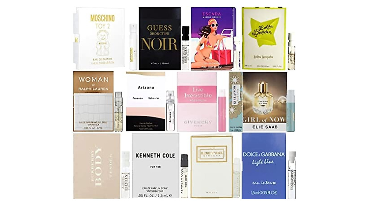 Luxury Women’s Perfume Samples - 12 Designer Fragrances to Try