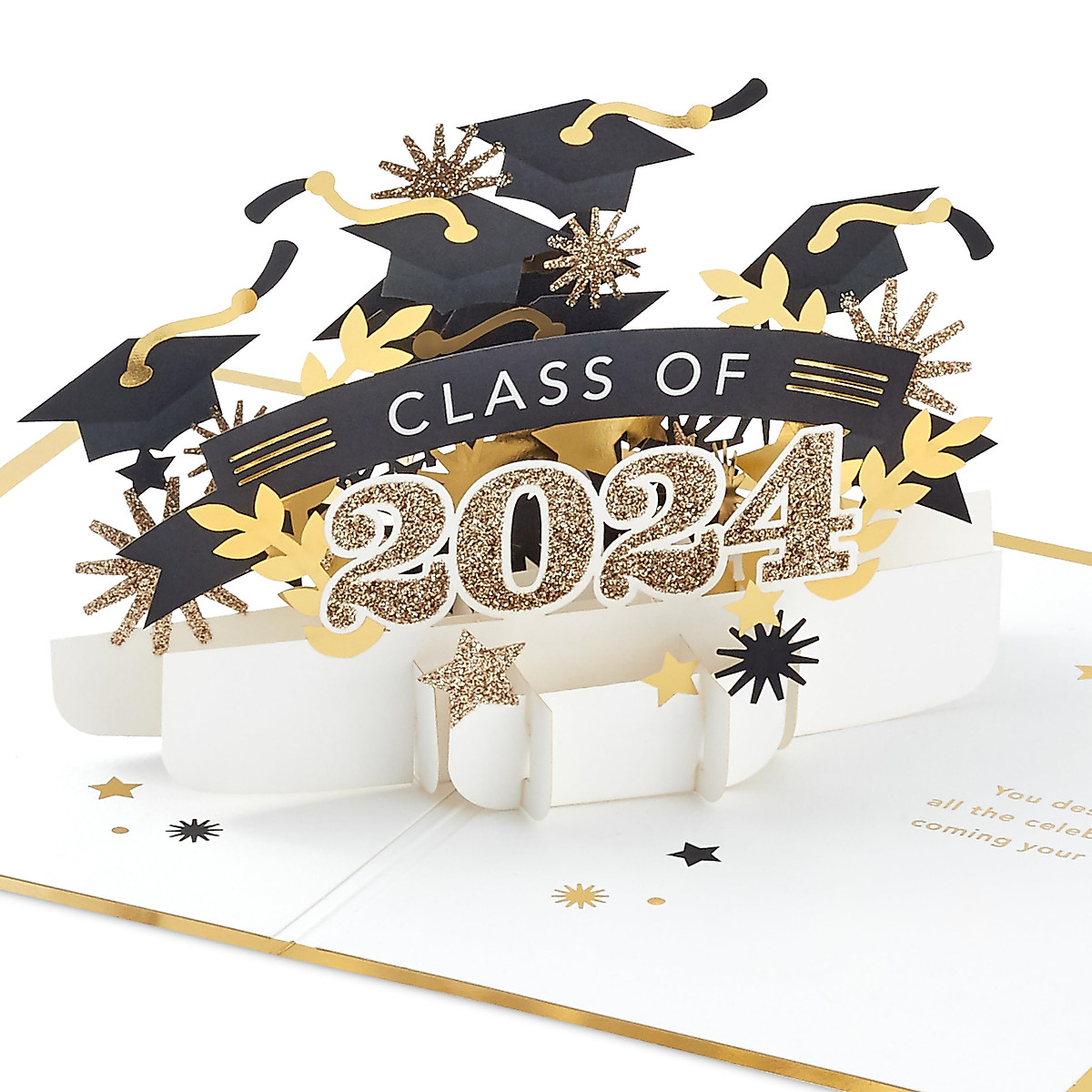 Hallmark Signature Paper Wonder Pop Up Graduation Card (Class of 2024)