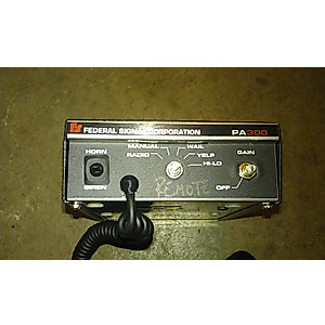 Federal Signal Electronic Siren, 11 to 15 VDC