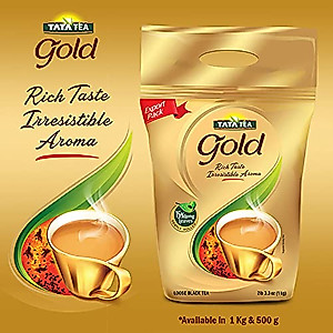 Tata Tea Gold, Loose Leaf Premium Black Tea, 500g