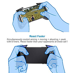 GameSir Mobile Game Controller Trigger F3 (Plus) for Android/iOS, Suitable for FPS Fortnite PUBG, No Bluetooth Needed