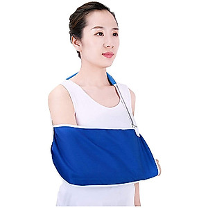 QIANMEI Fixed Elbow Brace Shoulder Immobilizer,Arm Support Sling Lightweight Breathable Suitable for Elbow Joint Fixation, Shoulder Clavicle Injuries, Arm Fractures and Use After Surgery