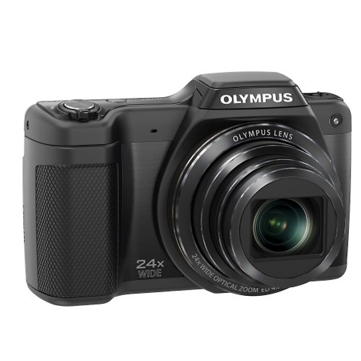 Olympus Stylus SZ-15 Digital Camera with 24x Optical Zoom and 3-Inch LCD (Black) (Old Model)