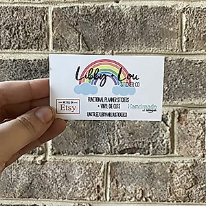 Days of the Week Planner Sticker | Libby and Lou Sticker Co