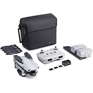 DJI Mavic Air 2 Fly More Combo & Auto-Activated DJI Care Refresh Bundle-Drone Quadcopter UAV with 48MP Camera 4K Video 1/2" CMOS Sensor 3-Axis Gimbal 34min Flight Time ActiveTrack 3.0, Gray (Renewed)