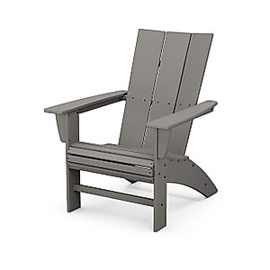 POLYWOOD Modern Curveback Adirondack Chair