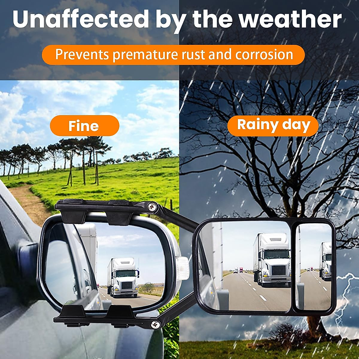 8sanlione Towing Hitch Towing Mirror