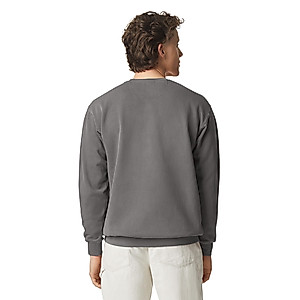 Comfort Colors Adult Crewneck Sweatshirt, Style G1566, Grey, Large