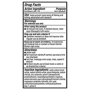 Amazon Basics 2-in-1 Dandruff Shampoo & Conditioner, Green Apple Scent, 14.2 Fluid Ounces, 1-Pack (Previously Solimo)