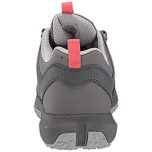 Northside Women's Benton Waterproof Hiking Shoe, Gray/Coral, 6.5