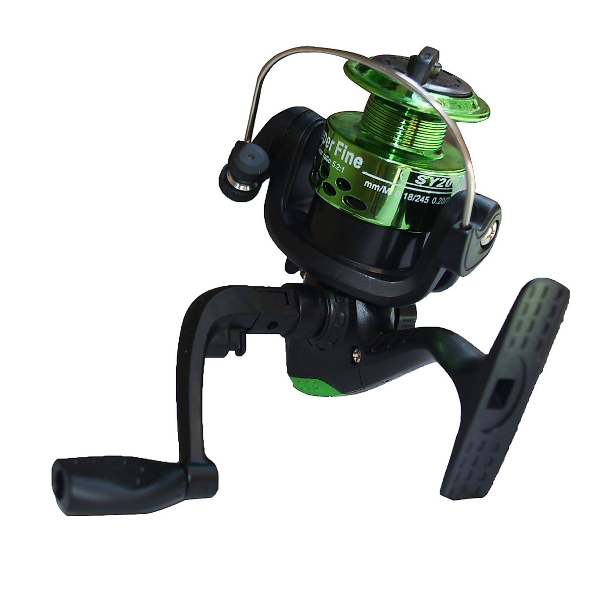 Vivoice Fishing Reel Small Spinning Reesl Ultralight Spinning Fishing Reel for 200 (Green)