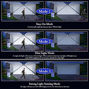 Solar Outdoor Wall Light, 2-Pack Super Bright 178 LEDs Motion Sensor Security Light with 270° Wide Angle & 3 Modes, Waterproof Solar Powered Wall Light for Patio Garden Garage Front Door