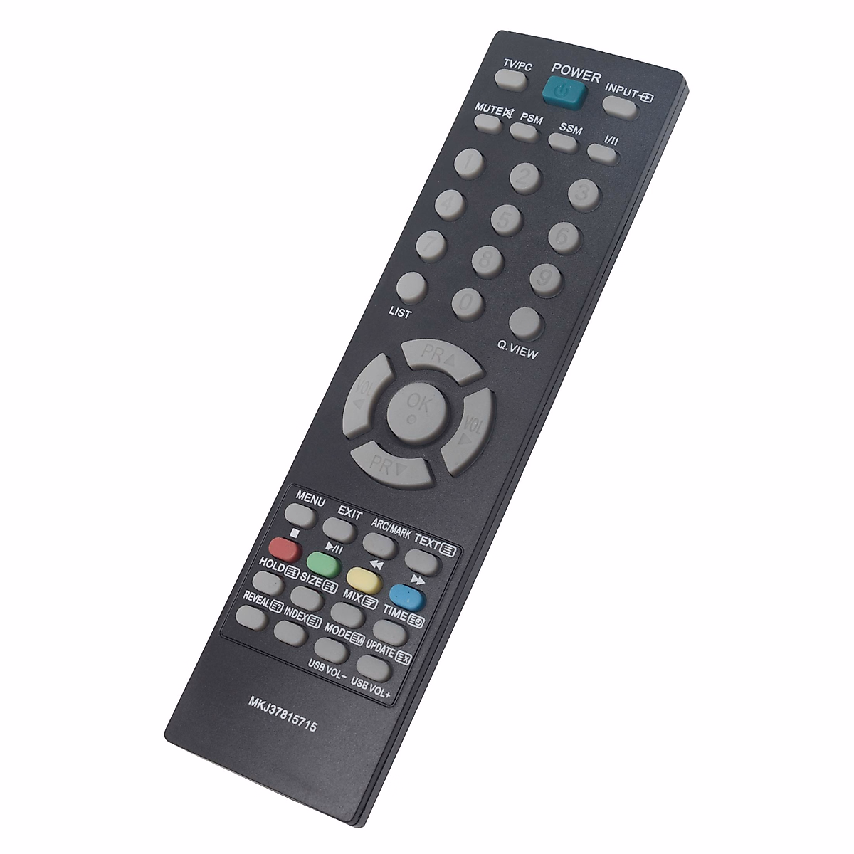 MKJ37815715 Replaced Remote fit for LG Monitor TV M197WAP M227WAP M237WAP