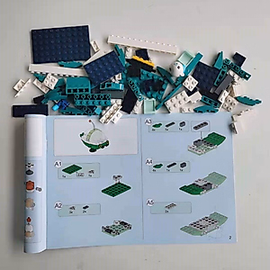 BASEPLATES for Age 6+ Building Block Octonauts Ocean Adventure Octonauts Rescue Ship GUP-E Guppy GUP-D Mobula Vehicle & Barnacles Peso 429pcs Building Brick Set-No Package Box