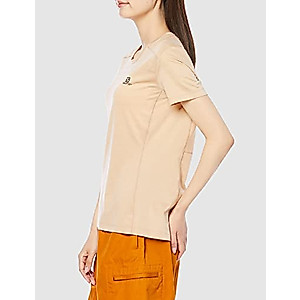 Salomon Women's Standard T-Shirt (Short Sleeve), Sirocco, L