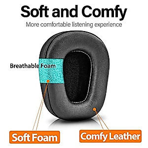 B450-XT B550-XT Kit Replacement Ear Pads Cushion Compatible with B450-XT B550XT Headset I B450 B550 XT Accessories (Protein Leather)
