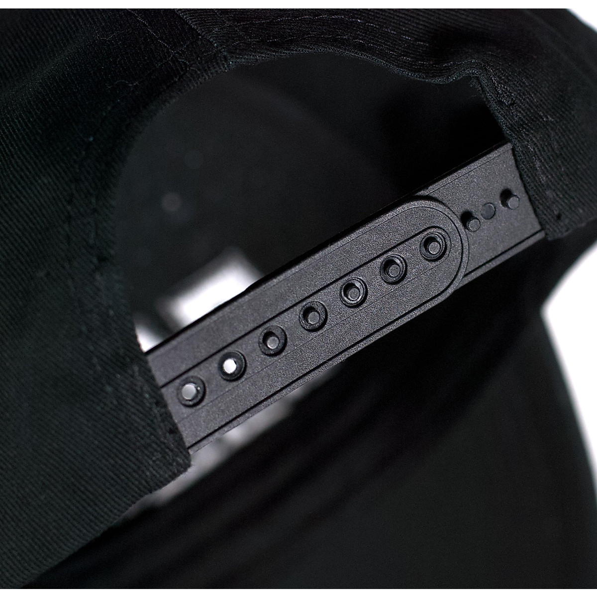 M&P by Smith and Wesson Mens Hat Classic Black Embroidered Logo Baseball Cap Officially Licensed, Black/Black