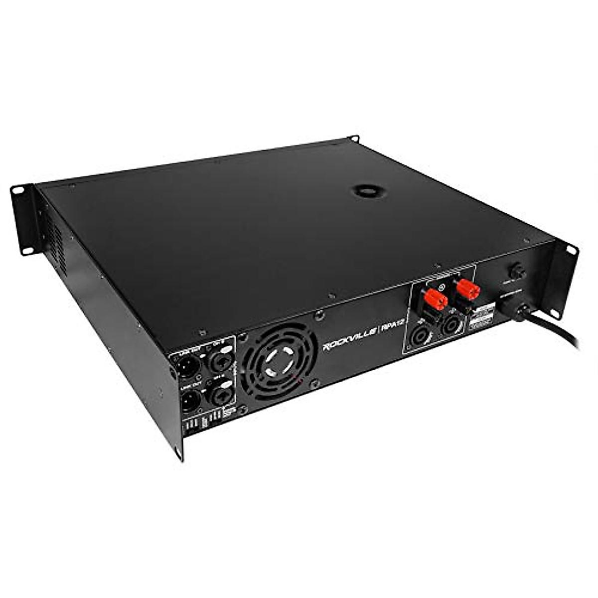 Rockville 5000 Watt Peak / 1400w RMS 2 Channel Power Amplifier Pro/DJ Amp (RPA12)