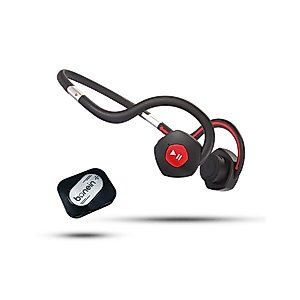 Bonein Hearing Wireless TV Headphones, Listening headsets for The eldeyly to Watching TV or Communication, with 2.4G Transmitter Sound Amplifier (Black)