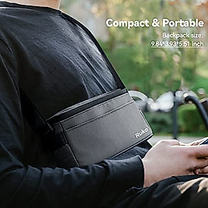 Ruko F11MINI Drones with Camera for Adults 4K, 2 Batteries 60 Min Flight Time, Foldable & Lightweight, 5GHz WiFi, GPS Auto Return, Follow Me, Waypoints, Points of Interest for Beginner