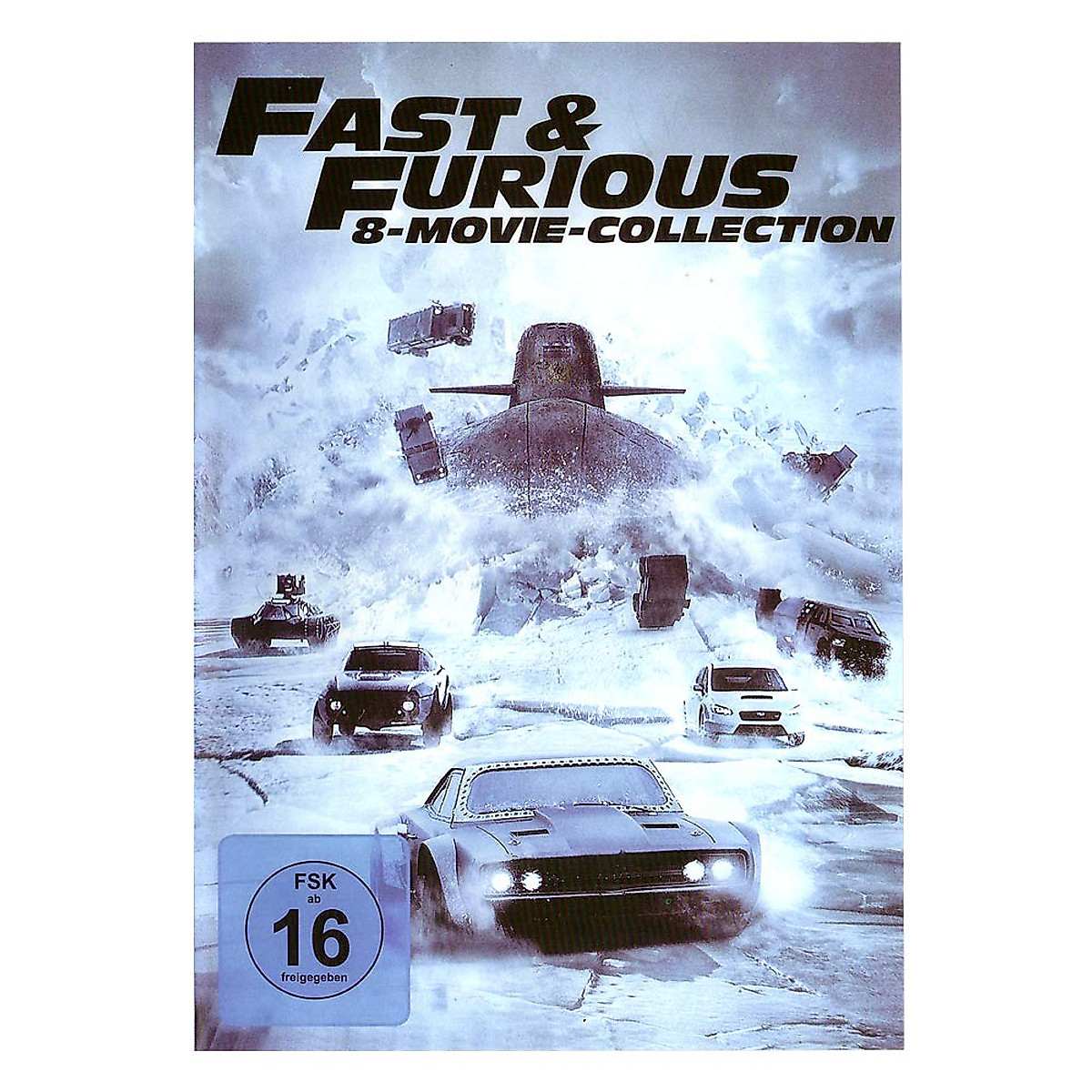 Fast & Furious 8-Movie Collection, 8 CDS in Total