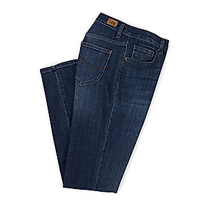Lee Women's Relaxed Fit Straight Leg Jean, Bewitched, 16