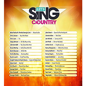 Let's Sing Country - PlayStation 4 Solo Edition
