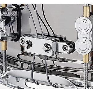 Pacific Drums Concept Series Black Nickel Over Steel Snare Drum, 6.5"X14" (PDSN6514BNCR)