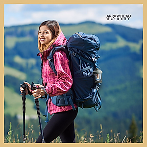 ARROWHEAD OUTDOOR 6-inch LED Camping Lantern, 4 Lighting Modes, USB-C Charging, IP6X, Max. 280 Lumens, Carabiner Included, Army Green