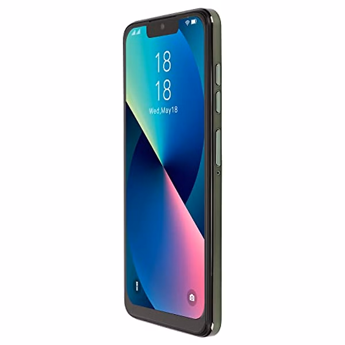 LANTRO JS Green 6.2in Smart Phone with 6GB RAM, 128GB Storage, 7000mAh Battery, 8MP/16MP Cameras, MT6889 Ten Core Processor, Android 11.0, EU 100-240V Compatible