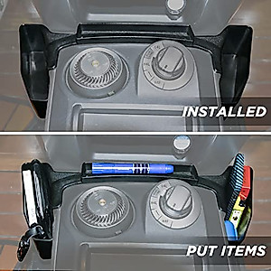 Neepiar Gear Shift Organizer Tray Compatible with Toyota 4Runner 2010-2019 2020 2021 2022 2023 Center Console Organizer Storage Box Interior Accessories (Patent Design)