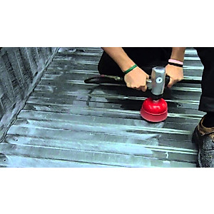 Al's Liner Abrasive 180 Grit Nylon Bristle Cup Brush - 4 Inch - Safe for Use on Metal, Wood, Aluminum and Plastic Surfaces (TOOR4)