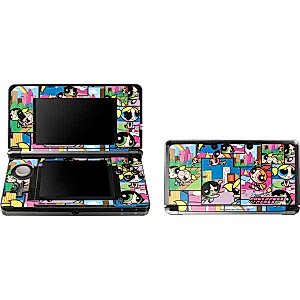 Skinit Decal Gaming Skin Compatible with 3DS (2011) - Officially Licensed Warner Bros Powerpuff Girls Patches Design