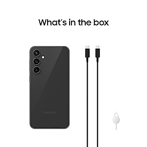 SAMSUNG Galaxy S23 FE AI Phone, 128GB Unlocked Android Smartphone, Long Battery Life, Premium Processor, Tough Gorilla Glass Display, Hi-Res 50MP Camera, US Version, 2023, Graphite