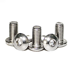 25PCS M8-1.25 x 12mm Button Head Socket Cap Screws, Stainless Steel 18-8, Full Thread, Allen Socket Drive, ISO7380 by Fullerkreg Come with a Plastic Box