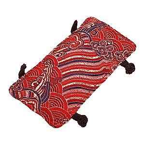 Teapot Handle Holder Cloth Tea Pot Handle Cover Heat- Resistant Non Slip Pot Holder Sleeve Teakettle Handle Sleeve for Home Kicthen (Red)