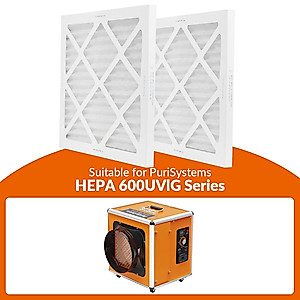 PURISYSTEMS Replacement for HEPA 600 UVIG 5pack