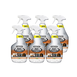 Rust-Oleum 300112-6PK Rust Dissolver Gel Spray, 32 oz, 6 Pack