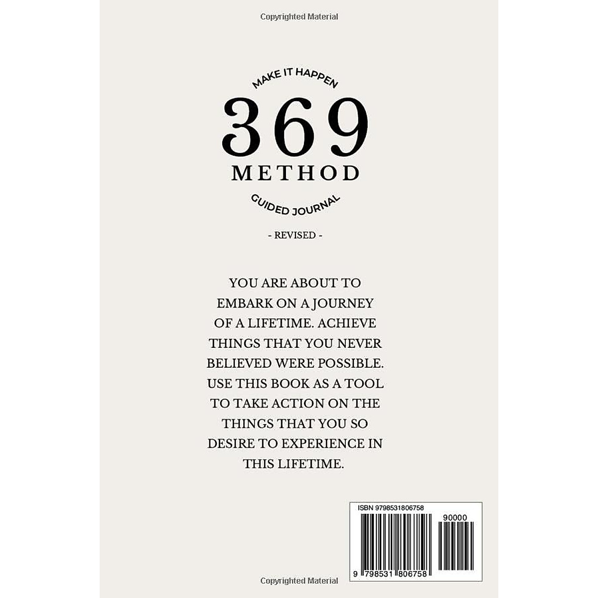 369 Manifesting Journal: A 93 Day Guided Workbook