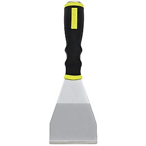 ALLWAY BS3 Soft-Grip Extendable Bent Heavy Duty Scraper with Pole Socket and Hammer End