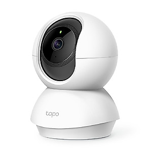 TP-Link Tapo Pan/Tilt Security Camera for Baby Monitor, Pet Camera w/ Motion Detection, 1080P, 2-Way Audio, Night Vision, Cloud & SD Card Storage, Works with Alexa & Google Home (C200)