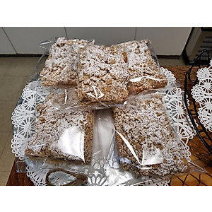 COOLAKE Self Sealing Cellophane Bags 6x8 Inch 100 Pcs Clear Resealable Cello Bags Self Adhesive Treat bags for Packaging,Bakery Bread,Cookies,Favors,Products,Candy