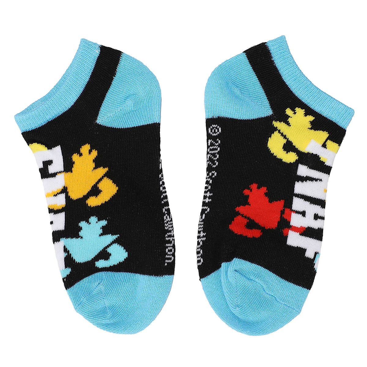 Five Nights at Freddy's Slogan Youth 6-Pack Ankle Socks