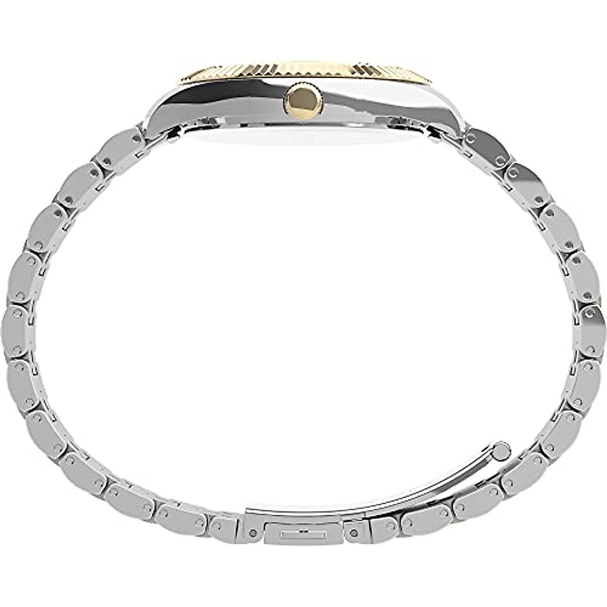 Timex Women's Waterbury Legacy Boyfriend 36mm Watch – Two-Tone Case & Dial with Stainless Steel Bracelet