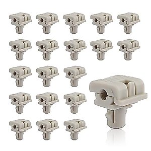 20PCS Car Door Lock Rod Clips,5/32" Tailgate Handle Retainer Clips OEM#16629990 Compatible with Chevrolet Cadillac Buick,Standard Car Accessories Tailgate Lock Plastic Clips Replacement