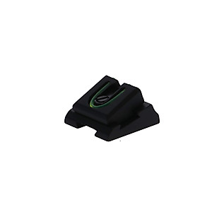 Truglo Slug Gun Series Fiber-Optic Replacement Sights for Factory Dovetails, Compatible with MOSSBERG / 0.060" Front, 0.040" Rear