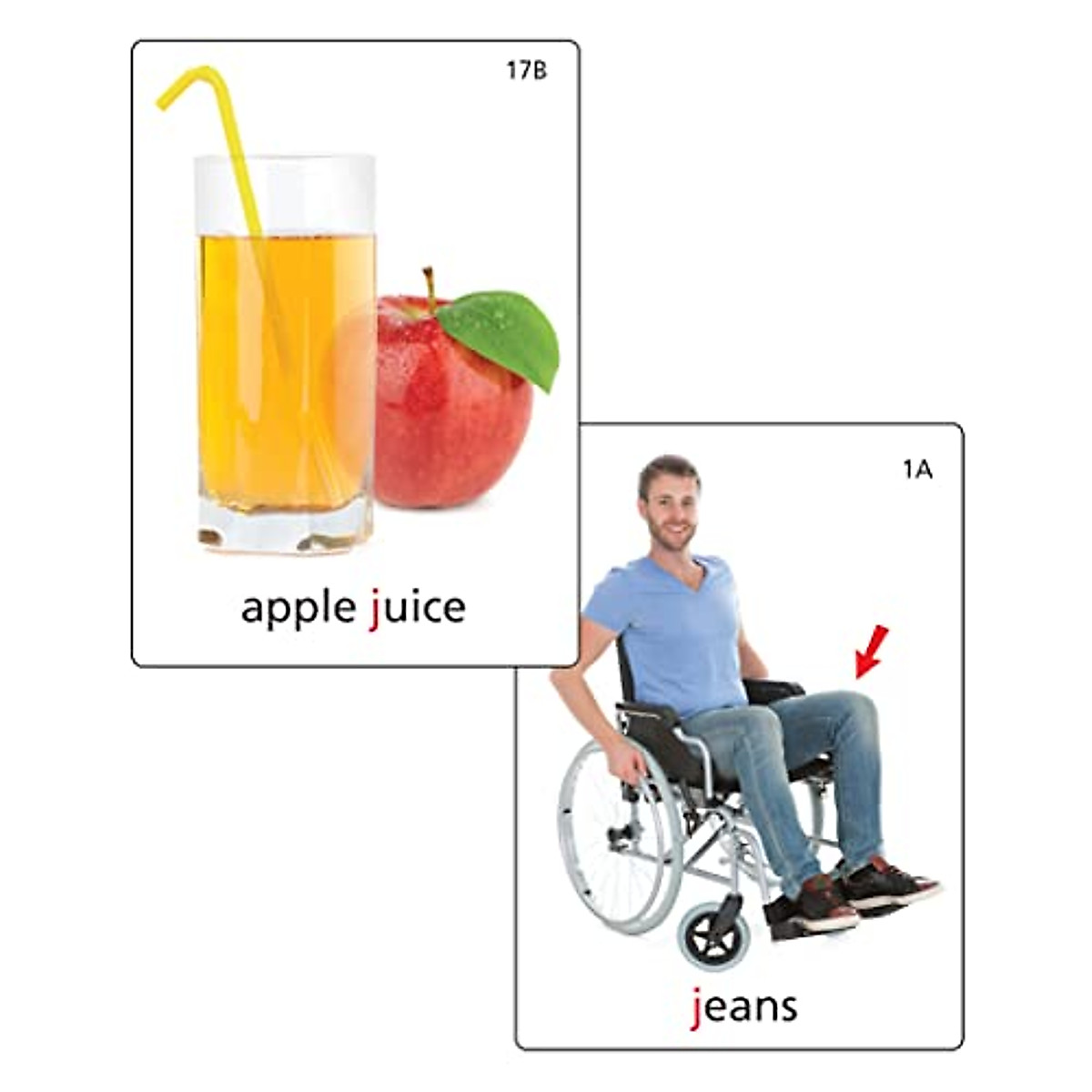 Super Duper Publications | Articulation Photos J Fun Deck Flash Cards | Educational Learning Resource for Children