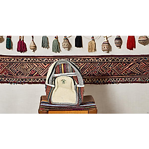 Threadheads Himalayan Hemp Woven Mini Backpack - 11" x 13"
