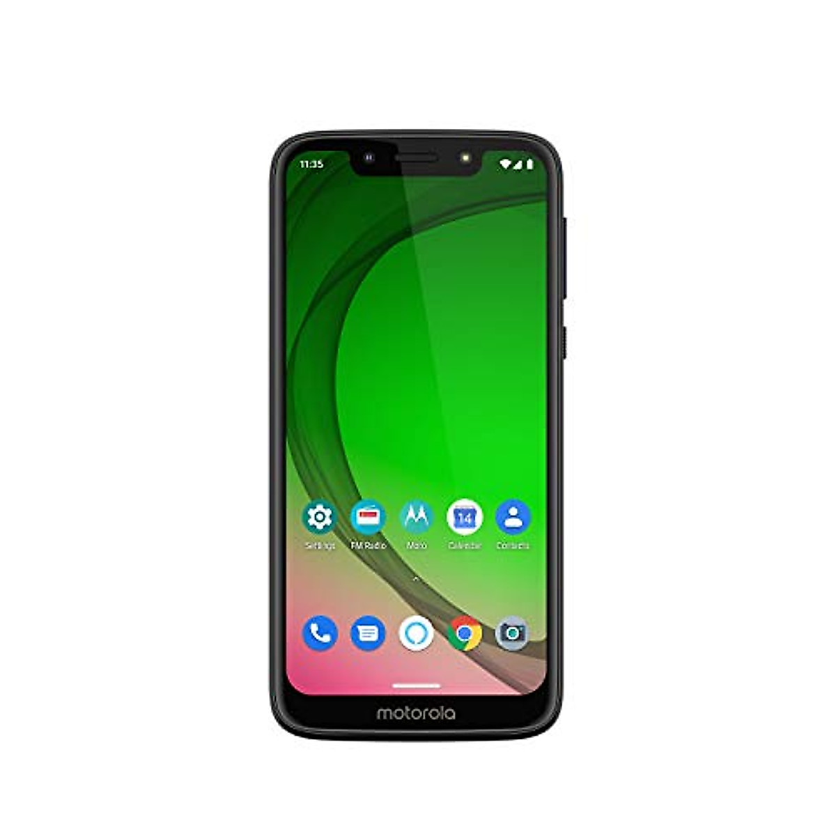 Moto G7 Play with Alexa Push-to-Talk – Unlocked – 32 GB – Deep Indigo (US Warranty)